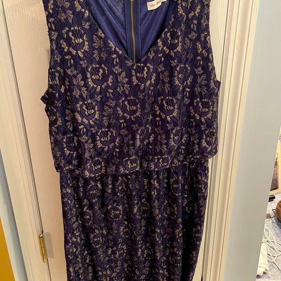 Blu Pepper | Dresses | Blu Pepper Navy Blue Dress Size Large | Poshmark